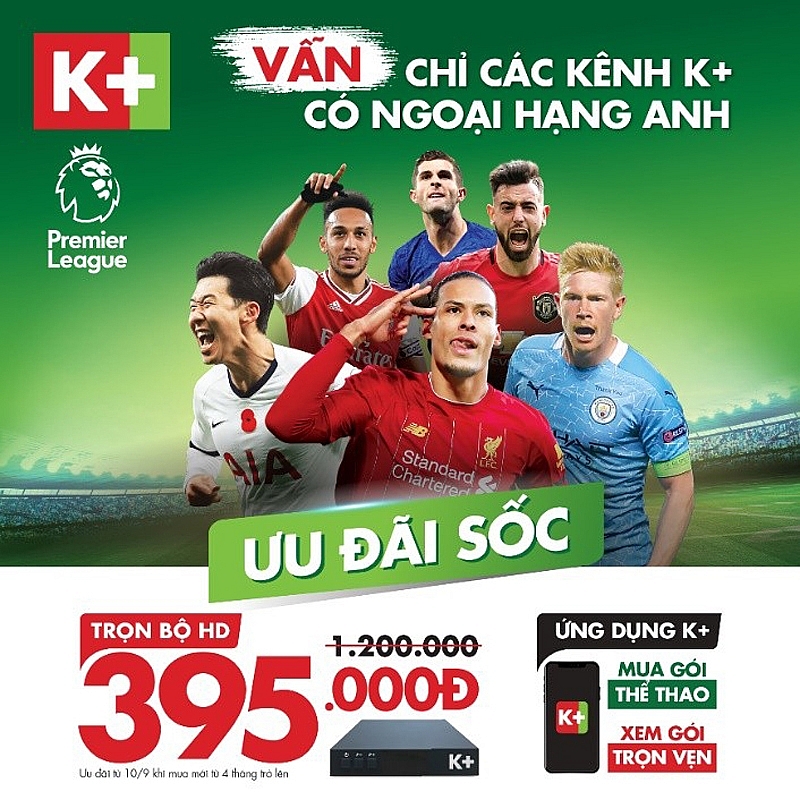 Ngoại hạng Anh 2020 - 2021 chính thức khởi động trực tiếp và độc quyền ...