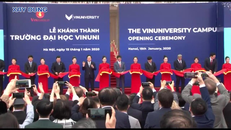 Trường Đại học VinUni chính thức khánh thành với tổng mức đầu tư 6.500 tỷ đồng