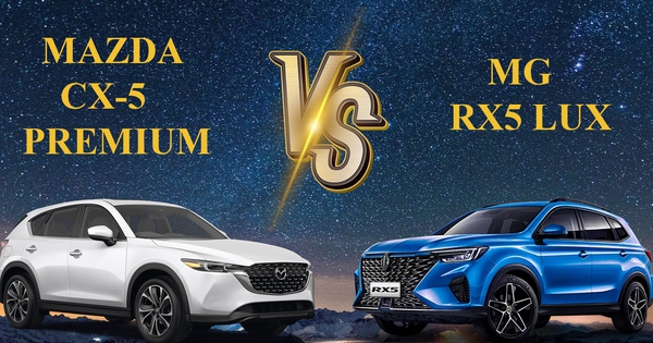 MG RX5 nhập Trung Quốc có gì để cạnh tranh với Mazda CX-5?