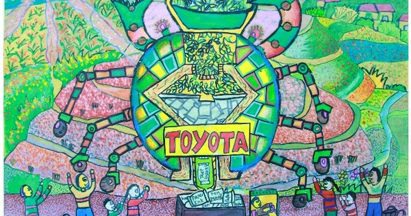 100 bức tranh đoạt giải cuộc thi vẽ tranh ATGT