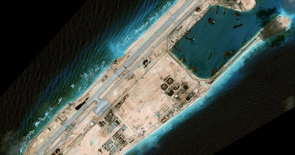 Trung Quốc bồi đắp trái phép 1.300 ha đất ở Biển Đông