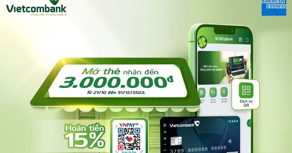 Bùng nổ ưu đãi cùng thẻ Vietcombank American Express