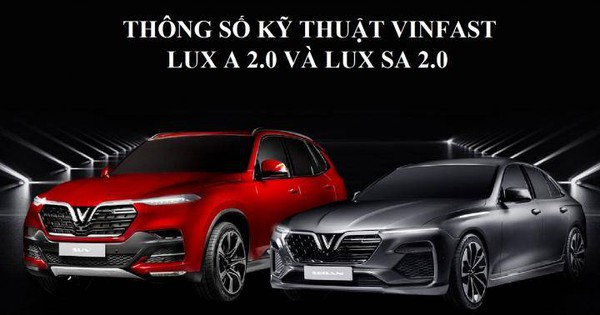 Infographic: SUV và sedan của VinFast được trang bị những gì?
