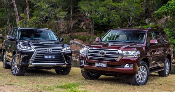 Tại Mỹ, Lexus LX570 chỉ đắt hơn Toyota Land Cruiser gần 30 triệu đồng