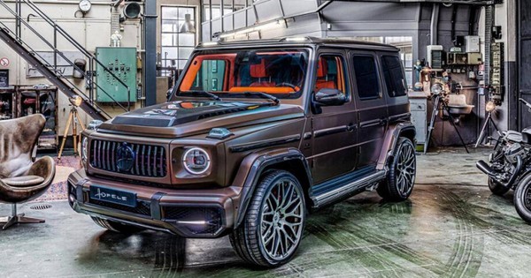 Chi tiết bản độ độc nhất của "vua địa hình" Mercedes-AMG G63
