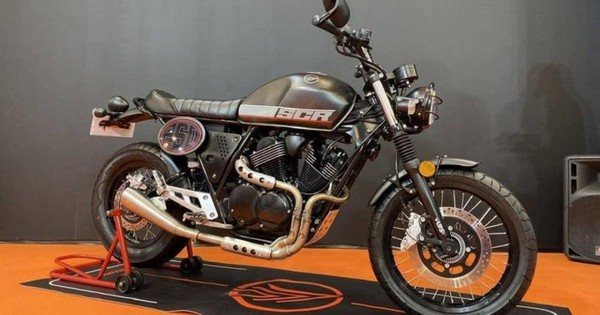 Mô tô cổ điển Keeway SCR250V ra mắt với ngoại hình hầm hố